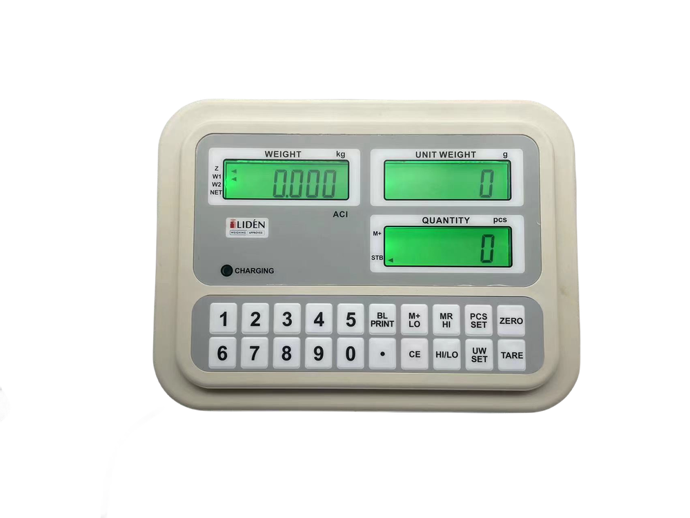 Våginstrument med räknefunktion ACI › Lidén Weighing
